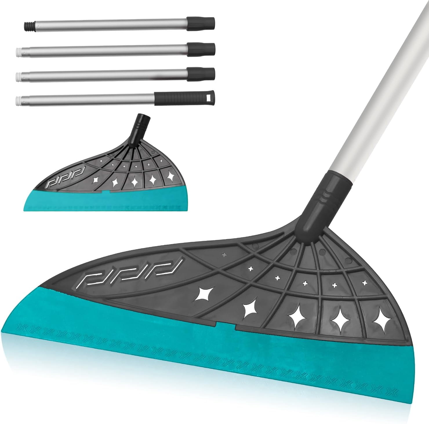 Magic Air Broom, Silicone Broom Floor Squeegee for Glass and Floors ...