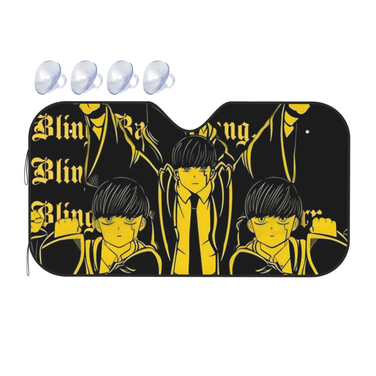 Magic And Muscles Car Sun Shade Windshield Sunshade Aluminum Foil Sun ...