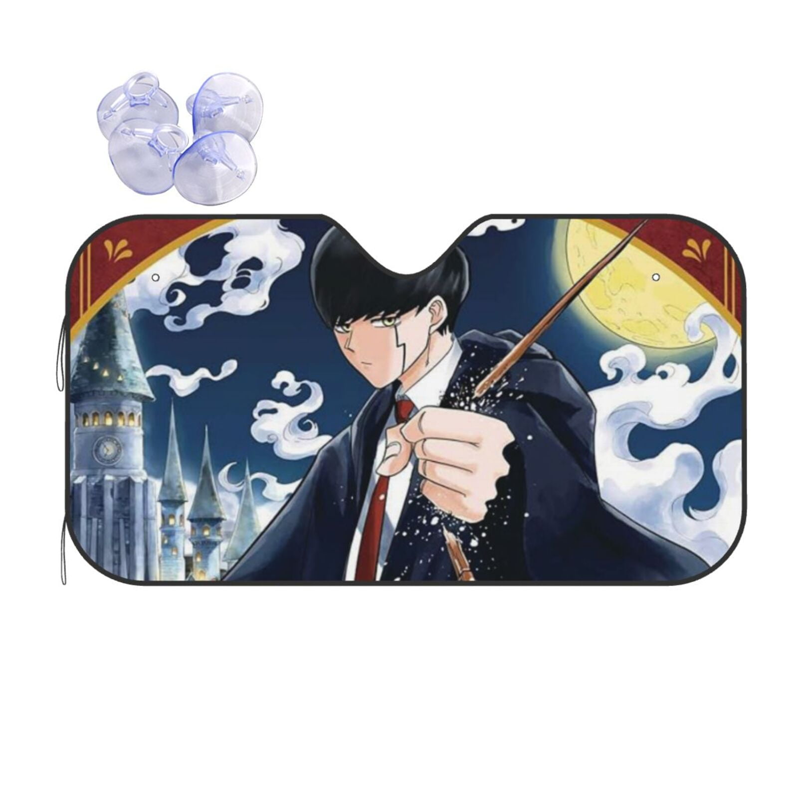 Magic And Muscles Car Windshield Sun Shades, Front Windshield Sun Shade ...