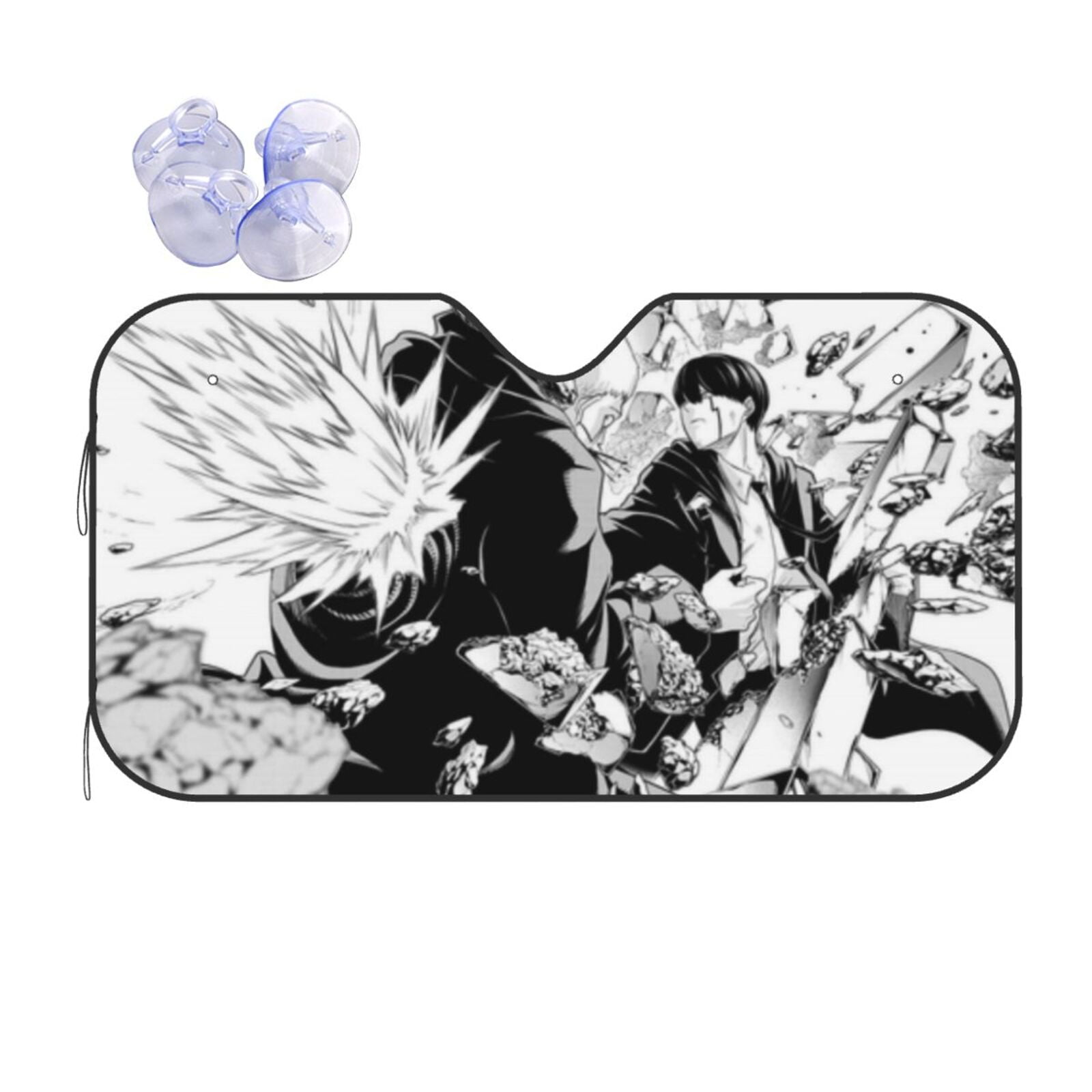 Magic And Muscles Car Windshield Sun Shades, Front Windshield Sun Shade ...