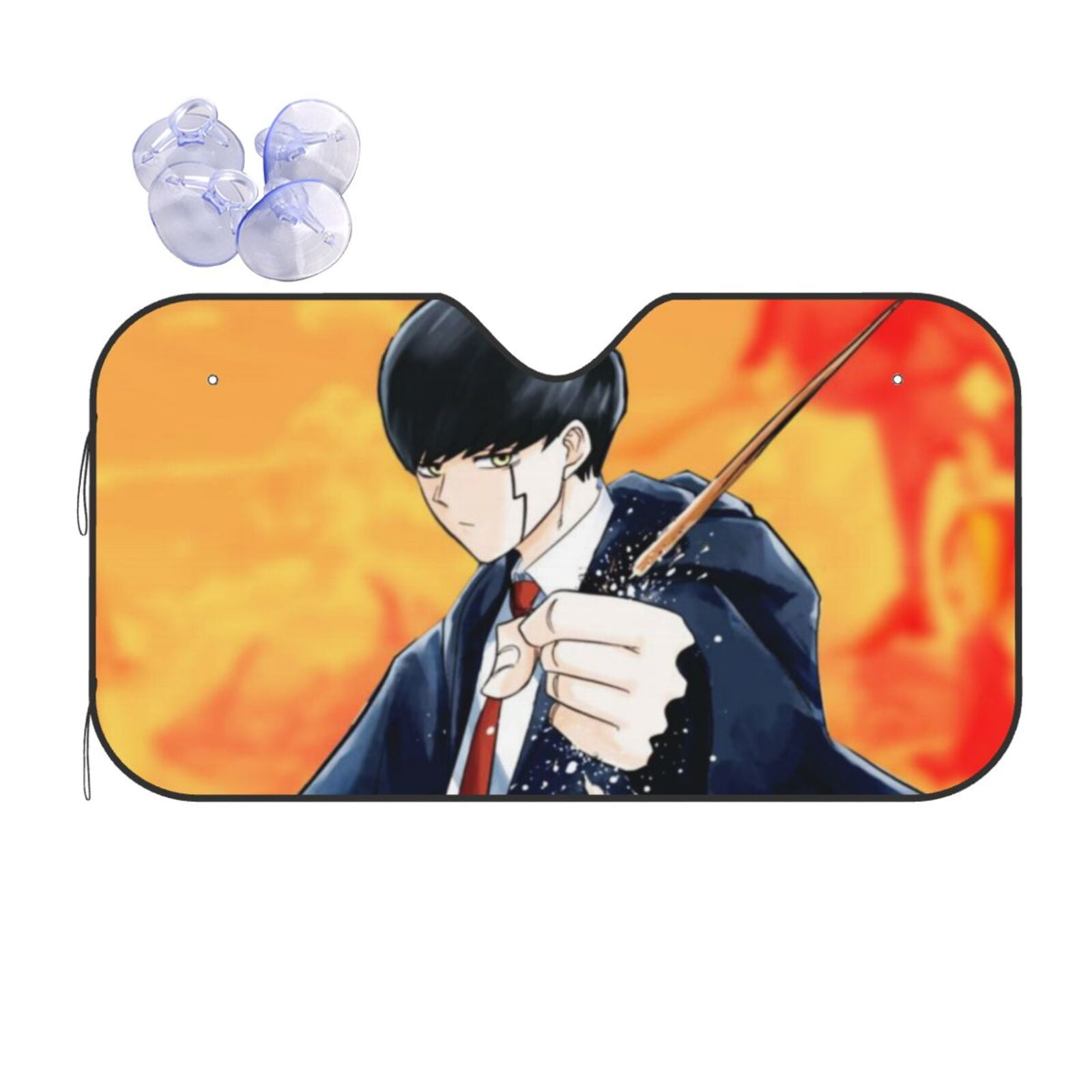 Magic And Muscles Car Windshield Sun Shades, Front Windshield Sun Shade ...