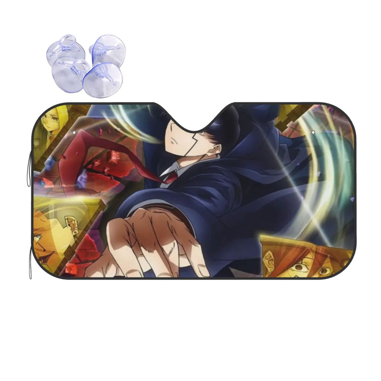 Magic And Muscles Car Windshield Sun Shades, Front Windshield Sun Shade ...