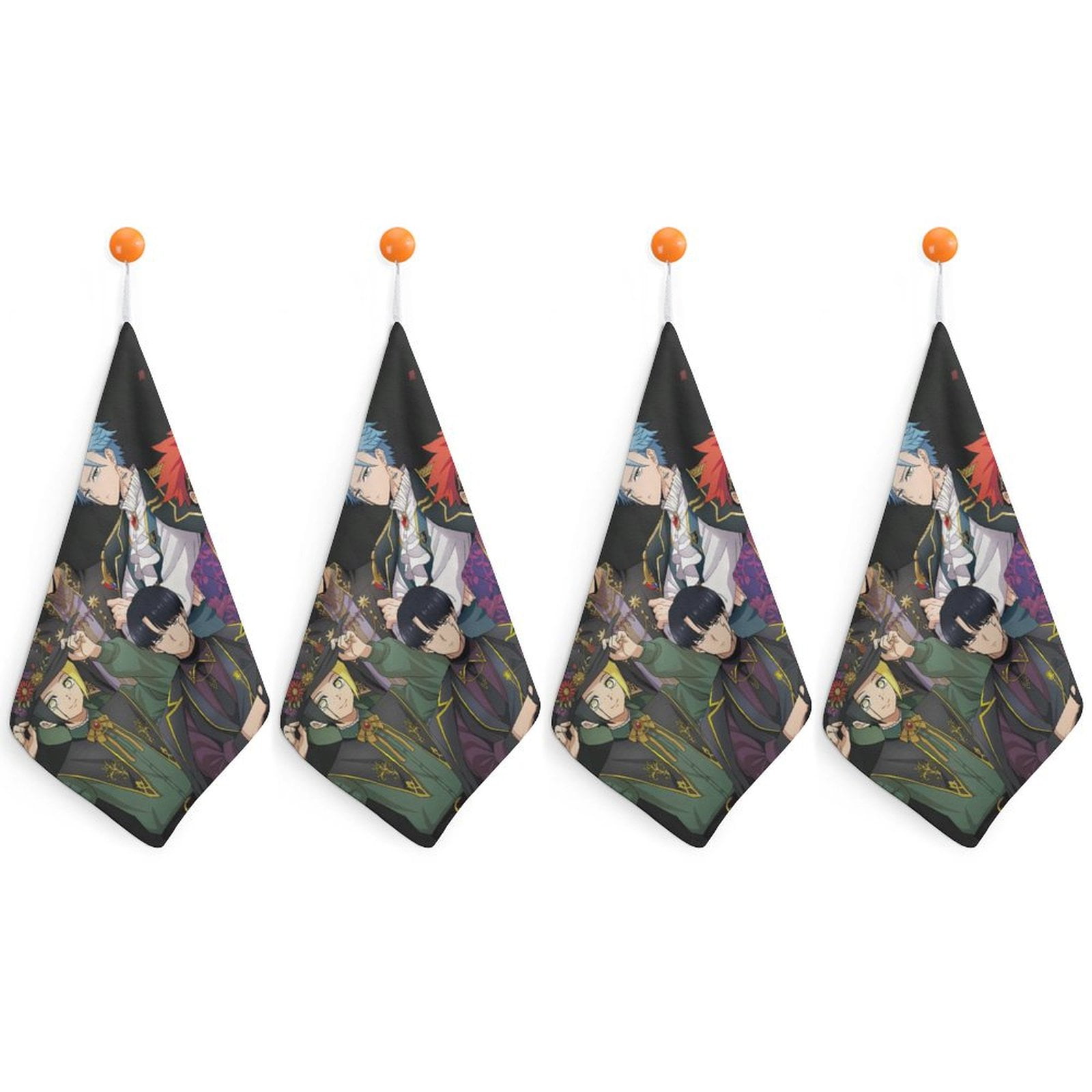 Magic And Muscles Hand Towels Ultra-Lightweight Compact Travel Towel with Hang Loop, Kitchen ...