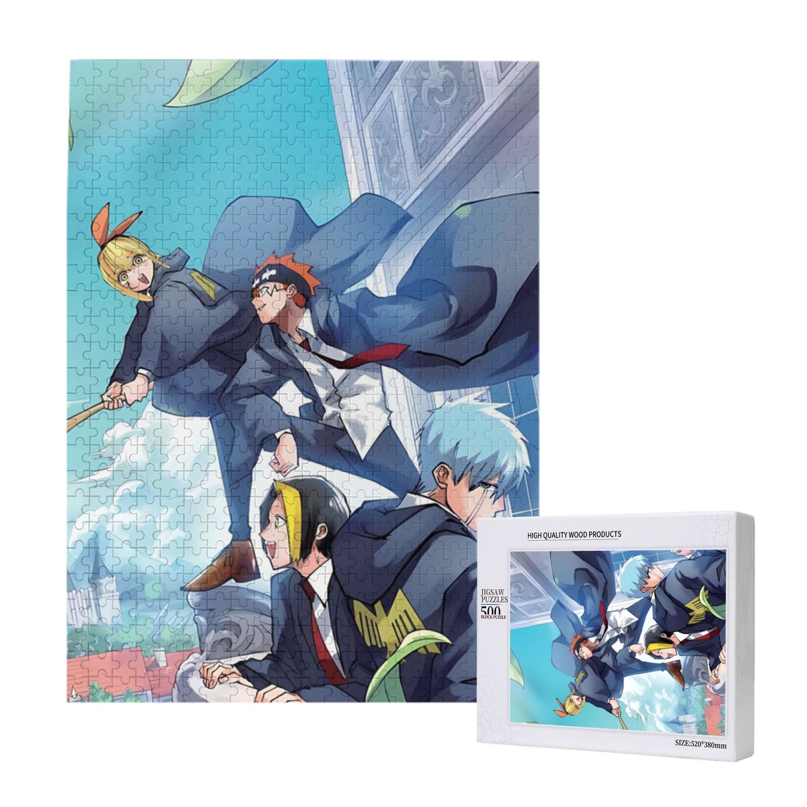 Magic And Muscles Jigsaw Puzzle 500 Pieces Wooden Puzzle Home Decor ...