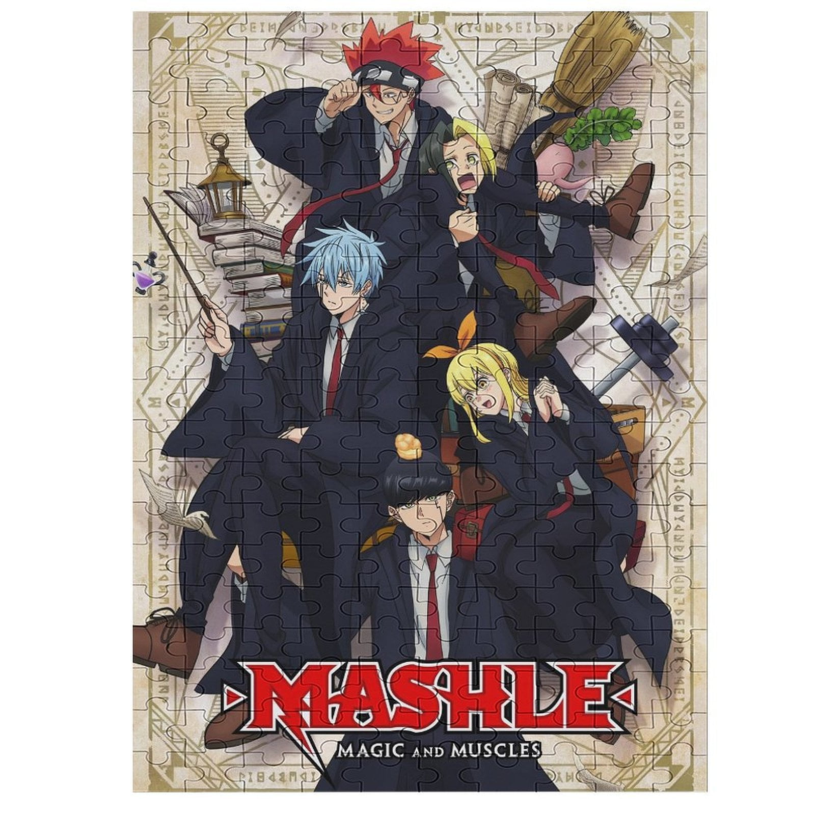 Magic And Muscles Jigsaw Puzzle, Wood Puzzles Adult, 200 PCS Jigsaw ...
