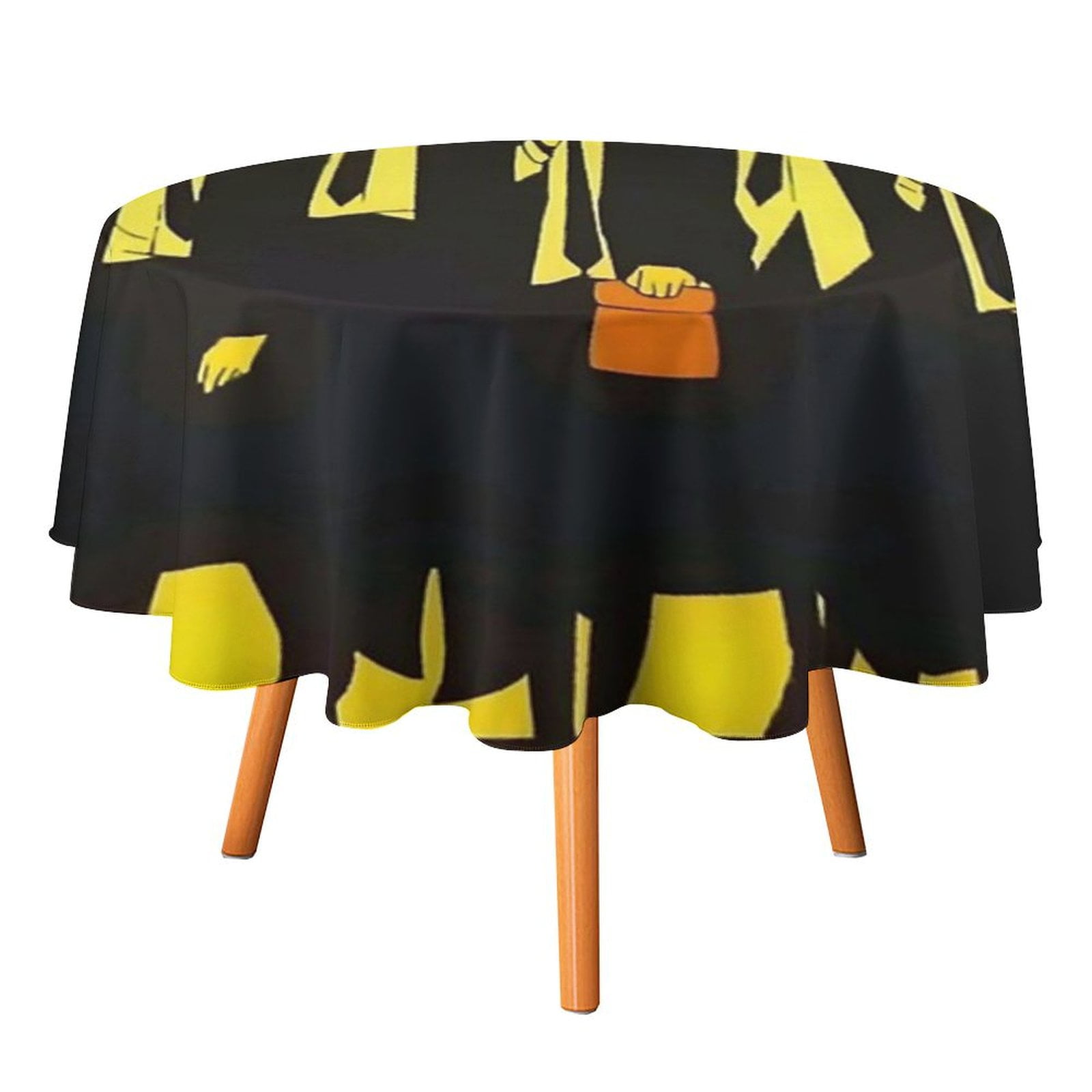 Magic And Muscles Round Tablecloth Print Decorative Table Cover ...