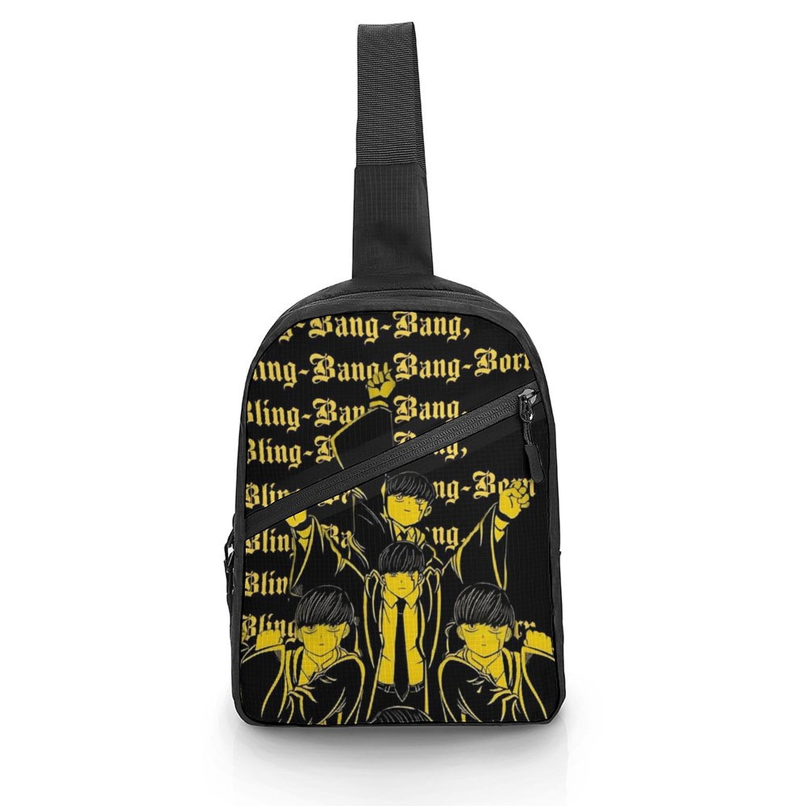 Magic And Muscles Sling Bag Foldable Crossbody Bag Unisex Versatile ...