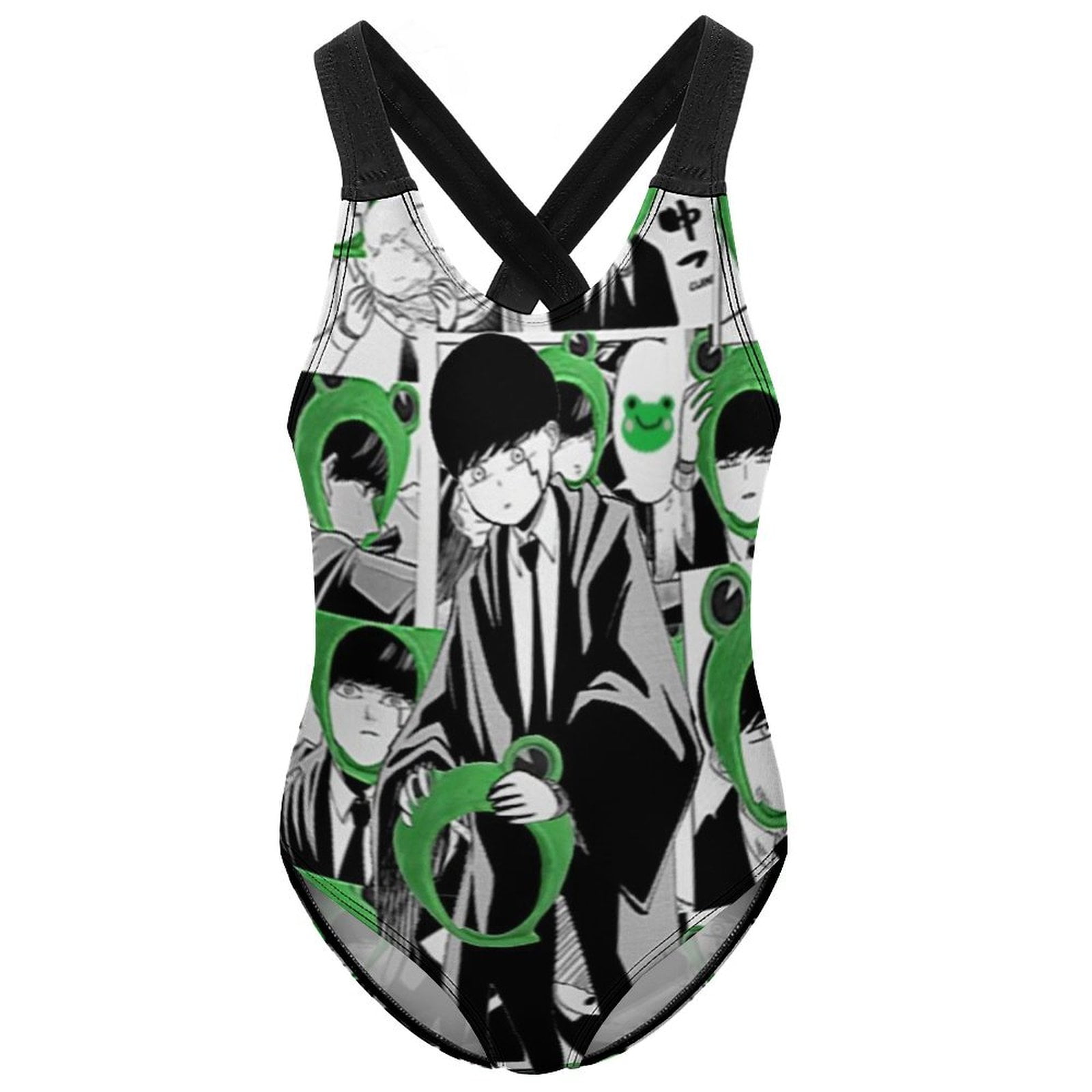 Magic And Muscles Swimwear Kids' One-Piece Swimsuit Quick-Dry Cute Printed Girls' Swimwear ...