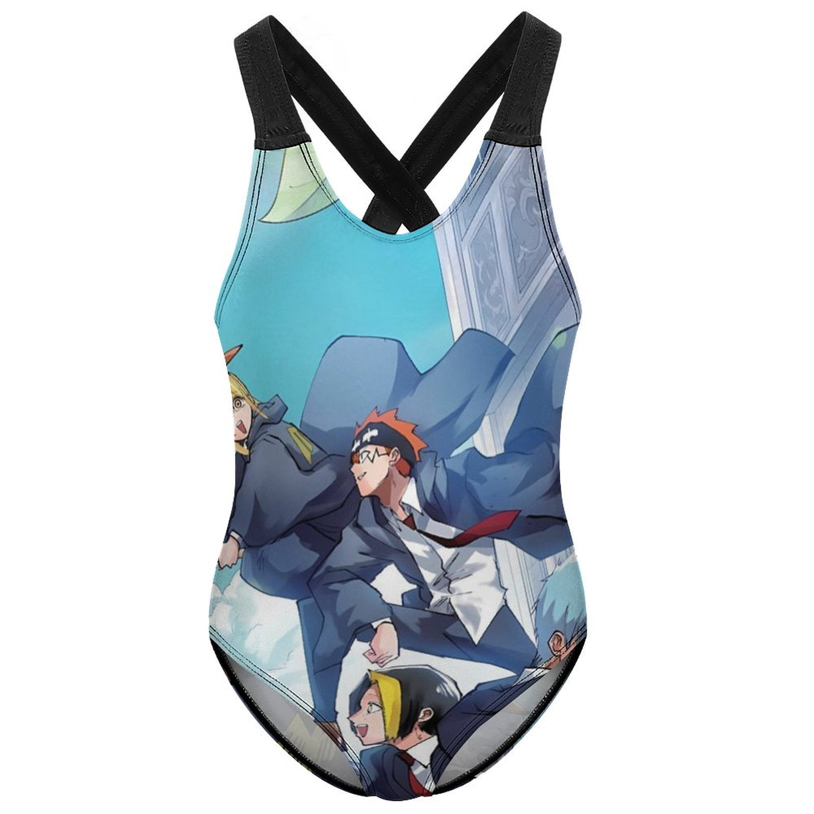 Magic And Muscles Swimwear Kids' One-Piece Swimsuit Quick-Dry Cute ...