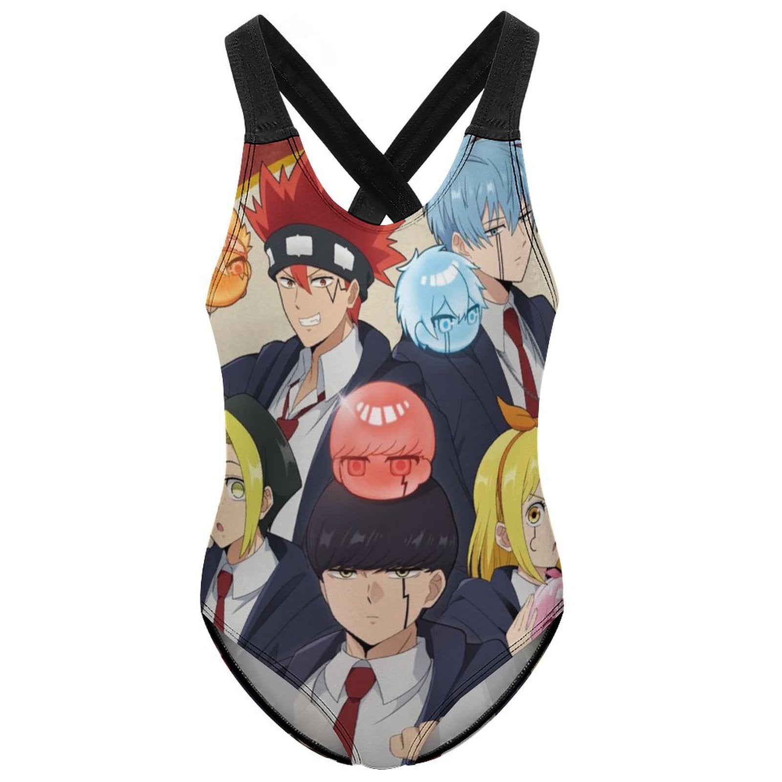 Magic And Muscles Swimwear Kids' One-Piece Swimsuit Quick-Dry Cute Printed Girls' Swimwear ...