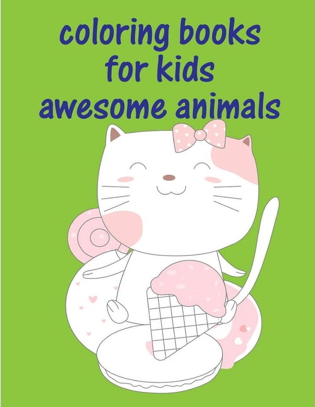 Magic Animals: Coloring Books For Kids Awesome Animals: An Adult ...