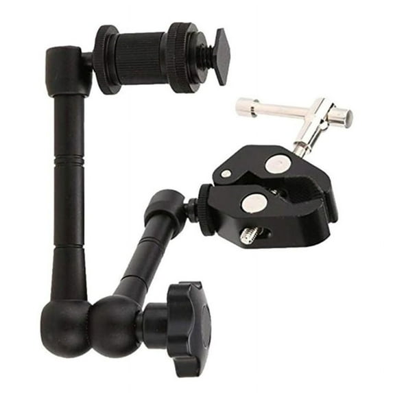 Magic Arm Super Clamp For SLR LCD Monitor LED Light Camera Accessories ...