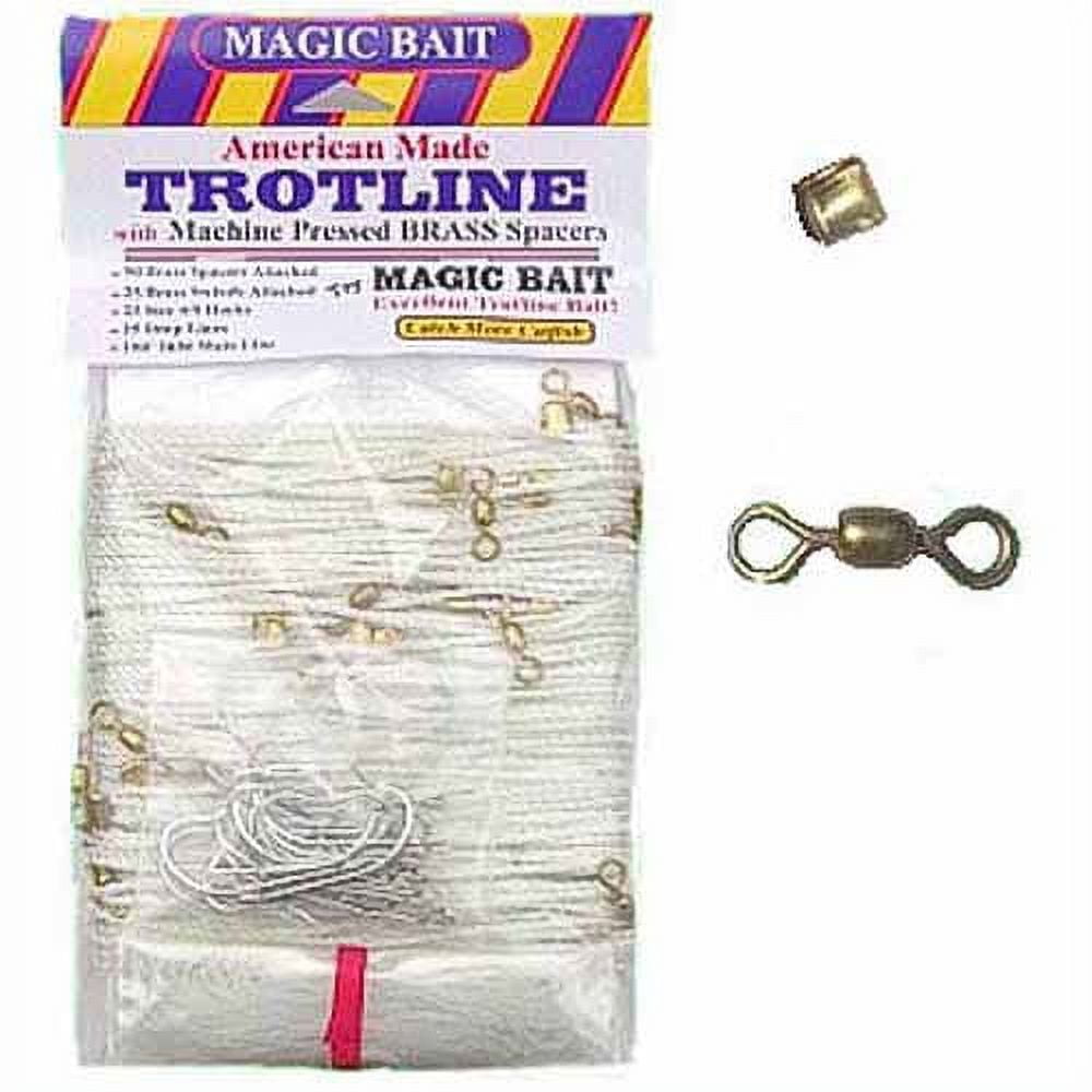 Magic Bait 61248 100 ft. Econo Brass Trotline Bead Line - Brass - 100 ...
