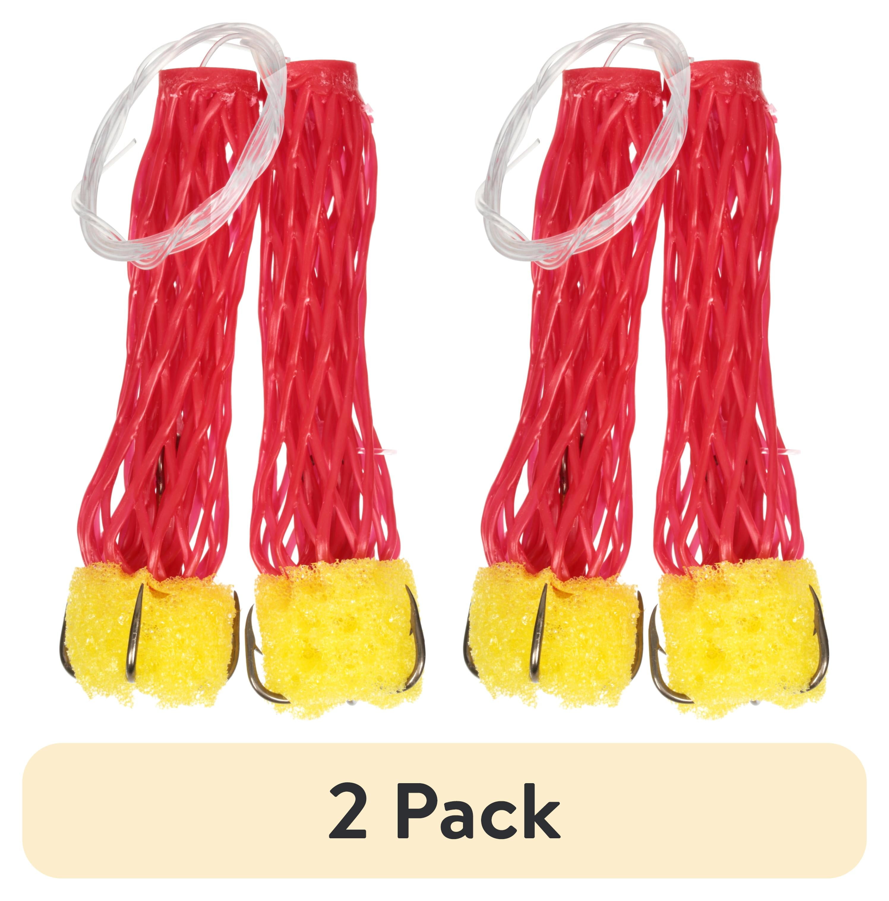 (2 pack) Magic Bait, Hog Wild Dipper Fishing Hooks, Red, 2ct - Walmart.com