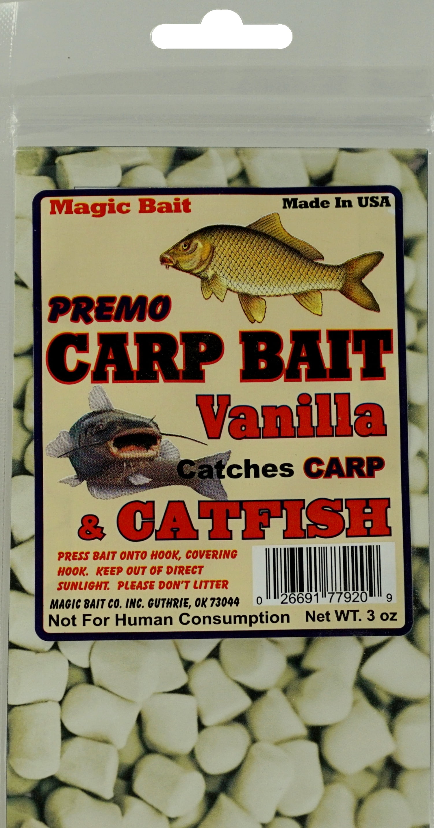 Magic Bait Vanilla Prepared Dough Bait Bag - Walmart.com