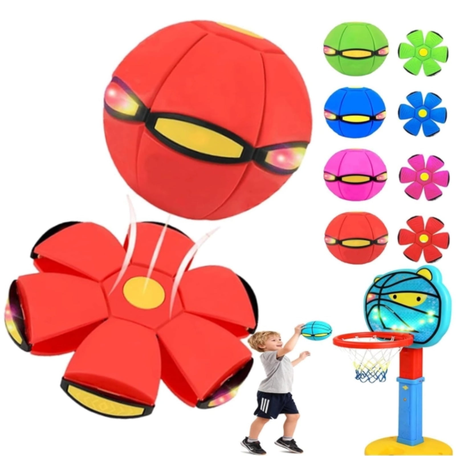 Magic Ball, Flying Saucer Bouncy Ball - Two Modes to Switch Freely, 6 ...