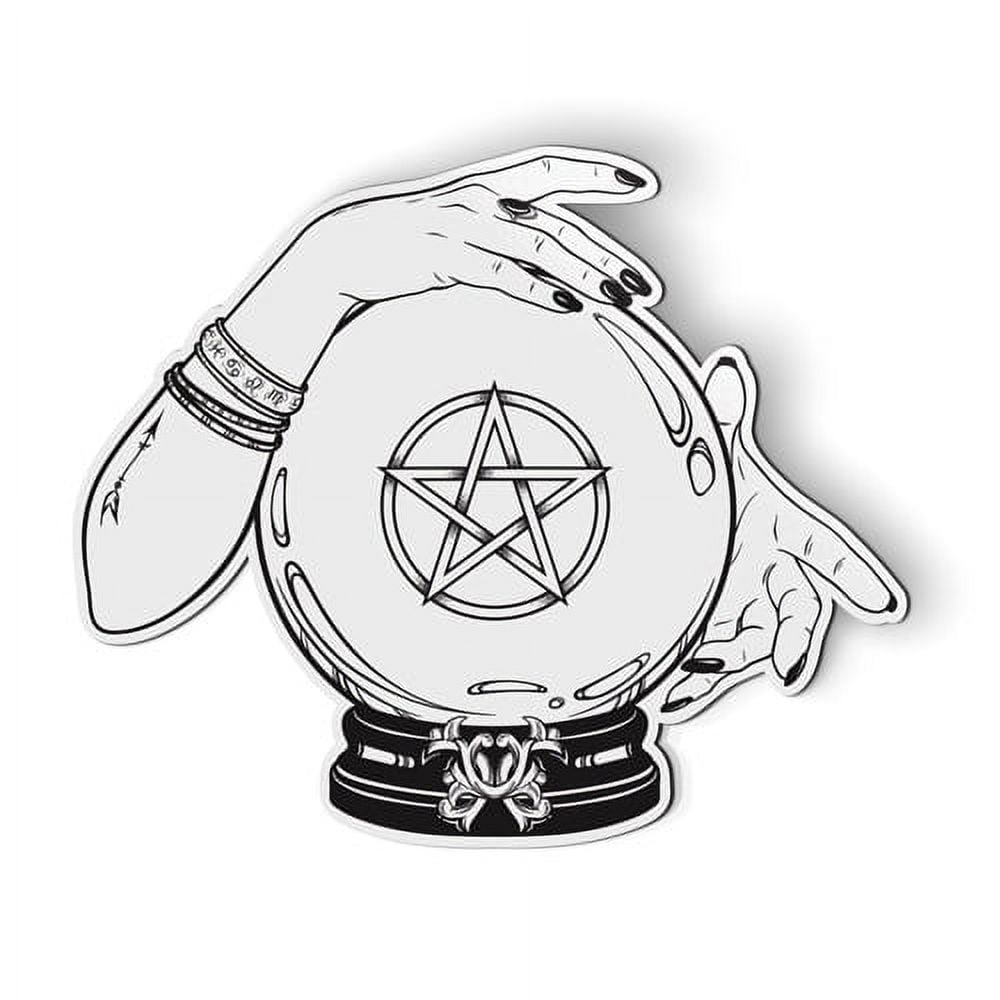 Magic Ball Fortune Teller Psychic - 5" Magnet for Car Locker ...