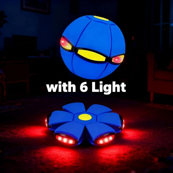 Magic Ball, Magic Metaball, Bouncing Ball - with 6 Light, Dual Form ...
