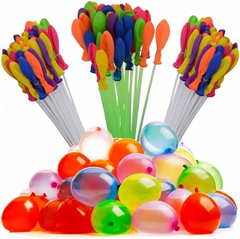 Magic Balloons- Automatic Fill & Tie Magic Multicolor Water Balloons ...