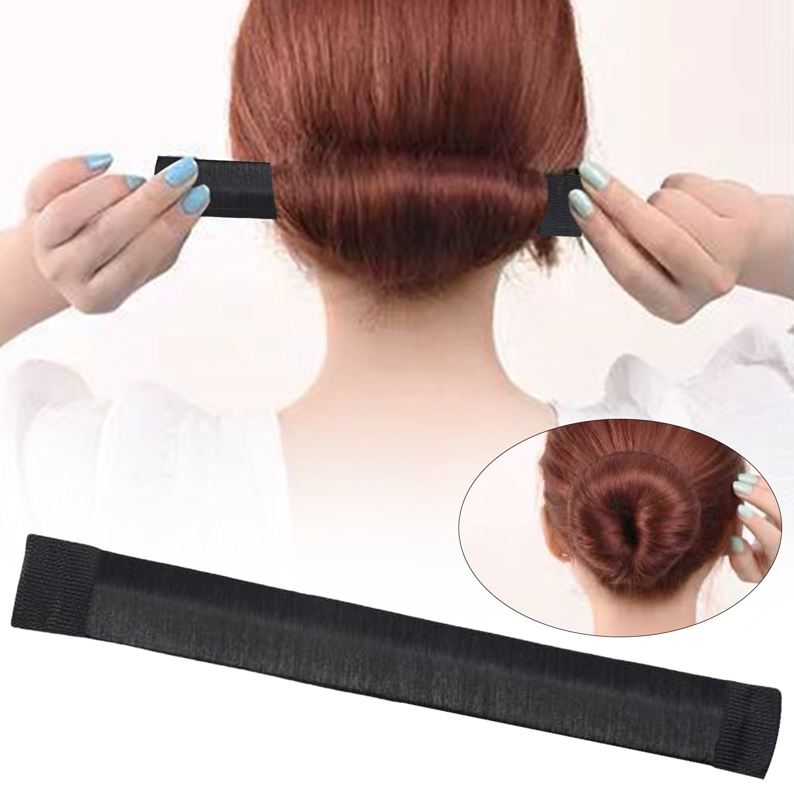 Magic Band Holder - Women Hair Bun Maker Easy Magic Donut Styling Band ...