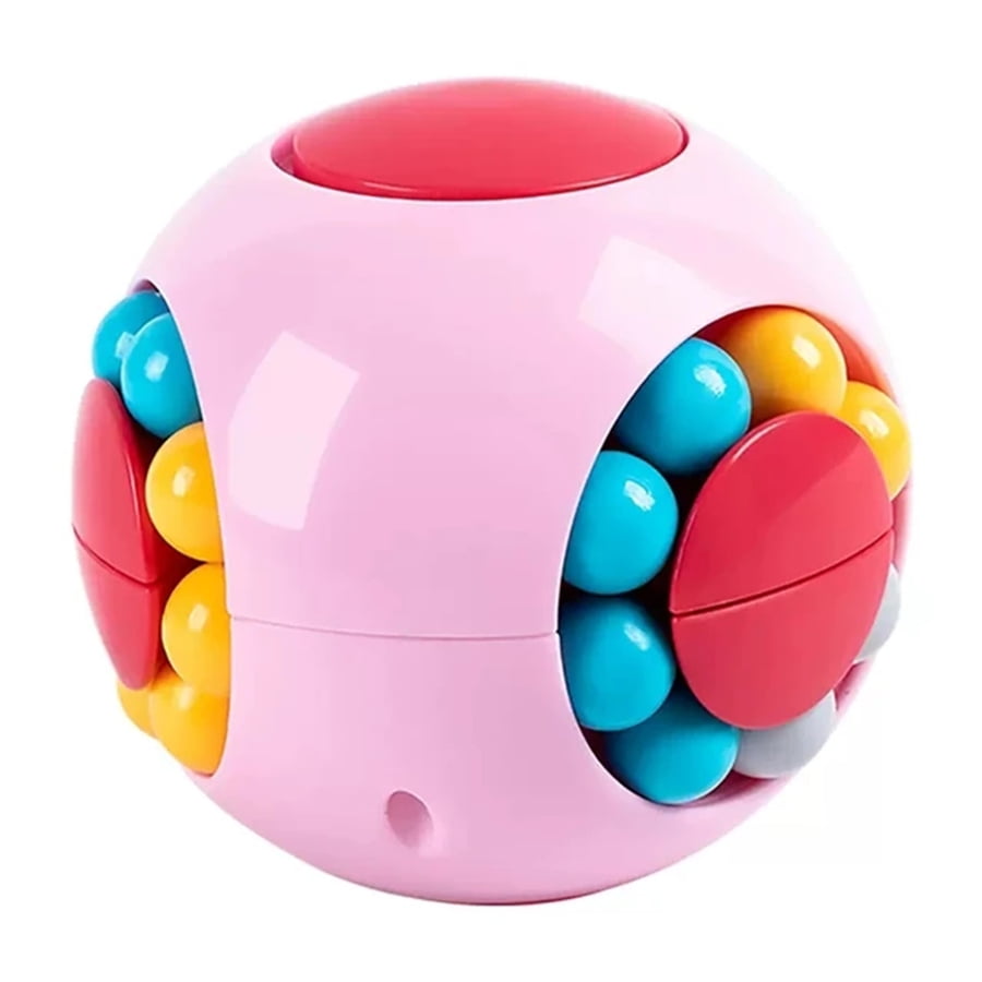 Magic Bean Puzzle Cube Spinner Rotate Slide Gyro Fidget Toy 3D Ball ...