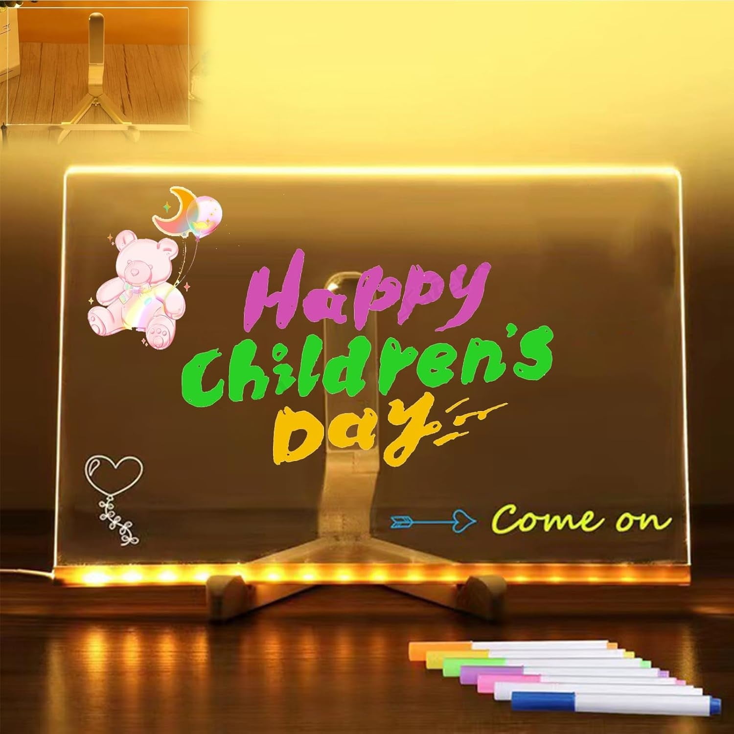 Magic Board, Magicboard Where Creativity Lights Up, Luminous Acrylic ...