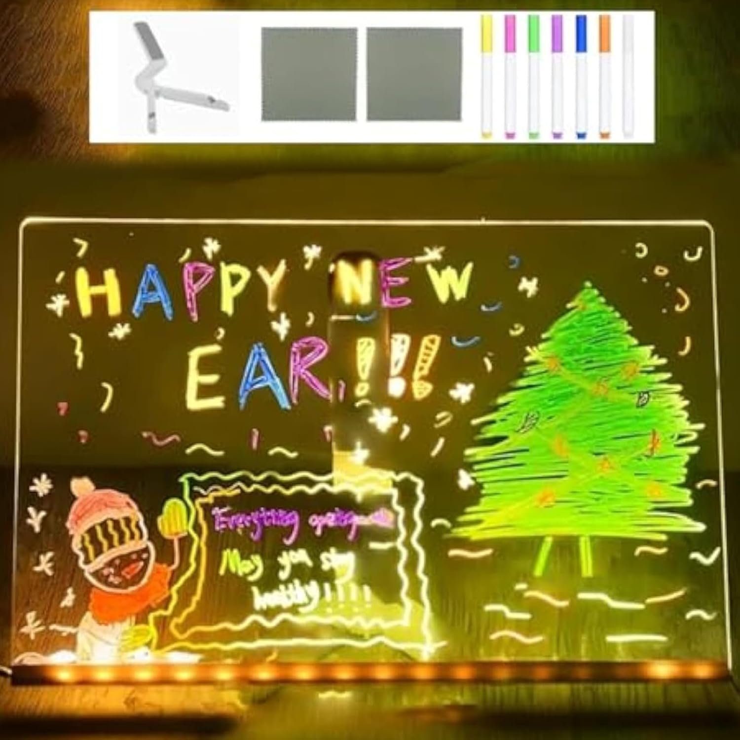 Magic Board, Magicboard Where Creativity Lights Up, Luminous Acrylic ...