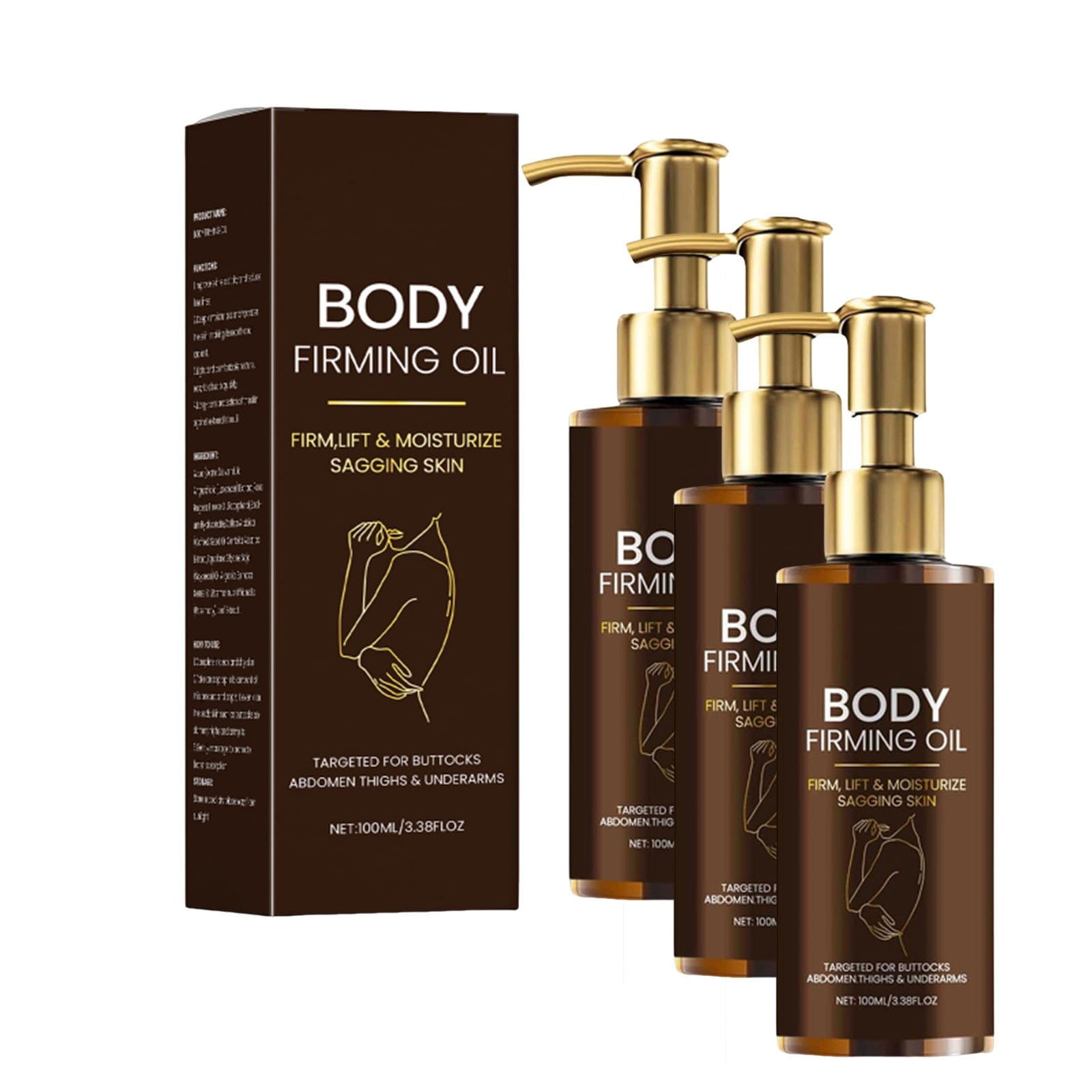 Magic Body Oil, Hydrating and Firming Skin for Full Body Use(3pcs ...