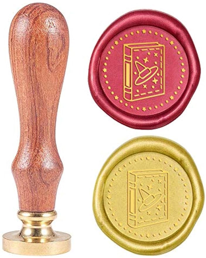 Magic Book Wax Seal Stamp Hogwarts Sealing Wax Stamp Classic Initial ...
