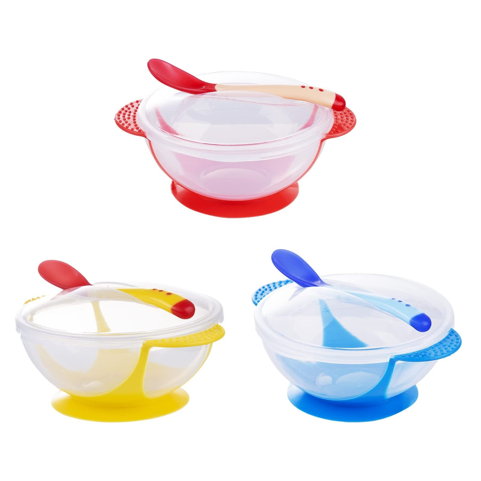 Magic Bowl 360 Degree Rotation Spill Resistant Gyro Bowl with Lid For ...