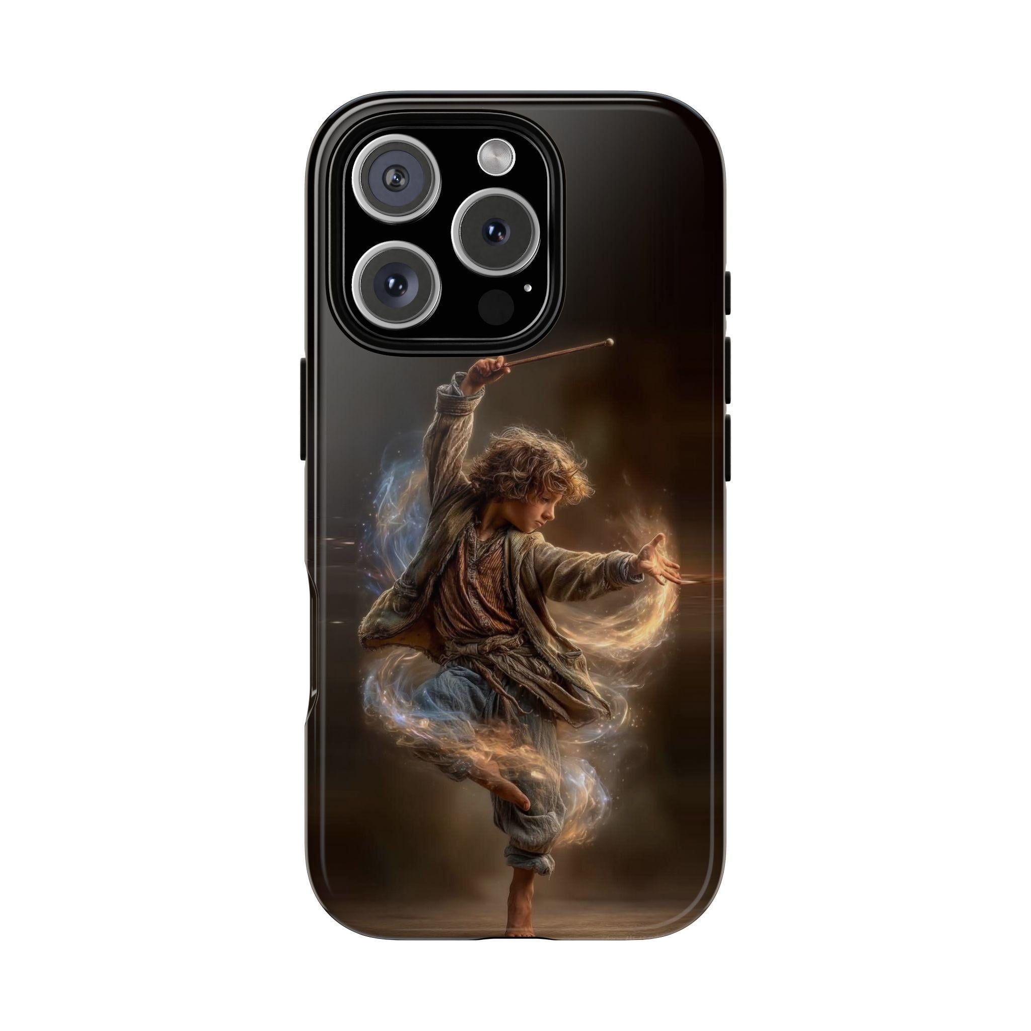 Magic Boy Fantasy Phone Case Whimsical Art Style for iPhone 17 11 12 13 ...