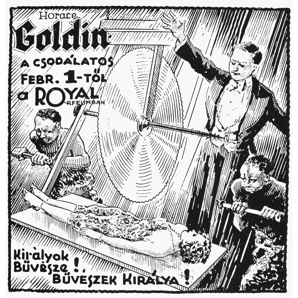 Magic Broadside, C1925. /Nbroadside, C1925, Announcing A Performance In ...