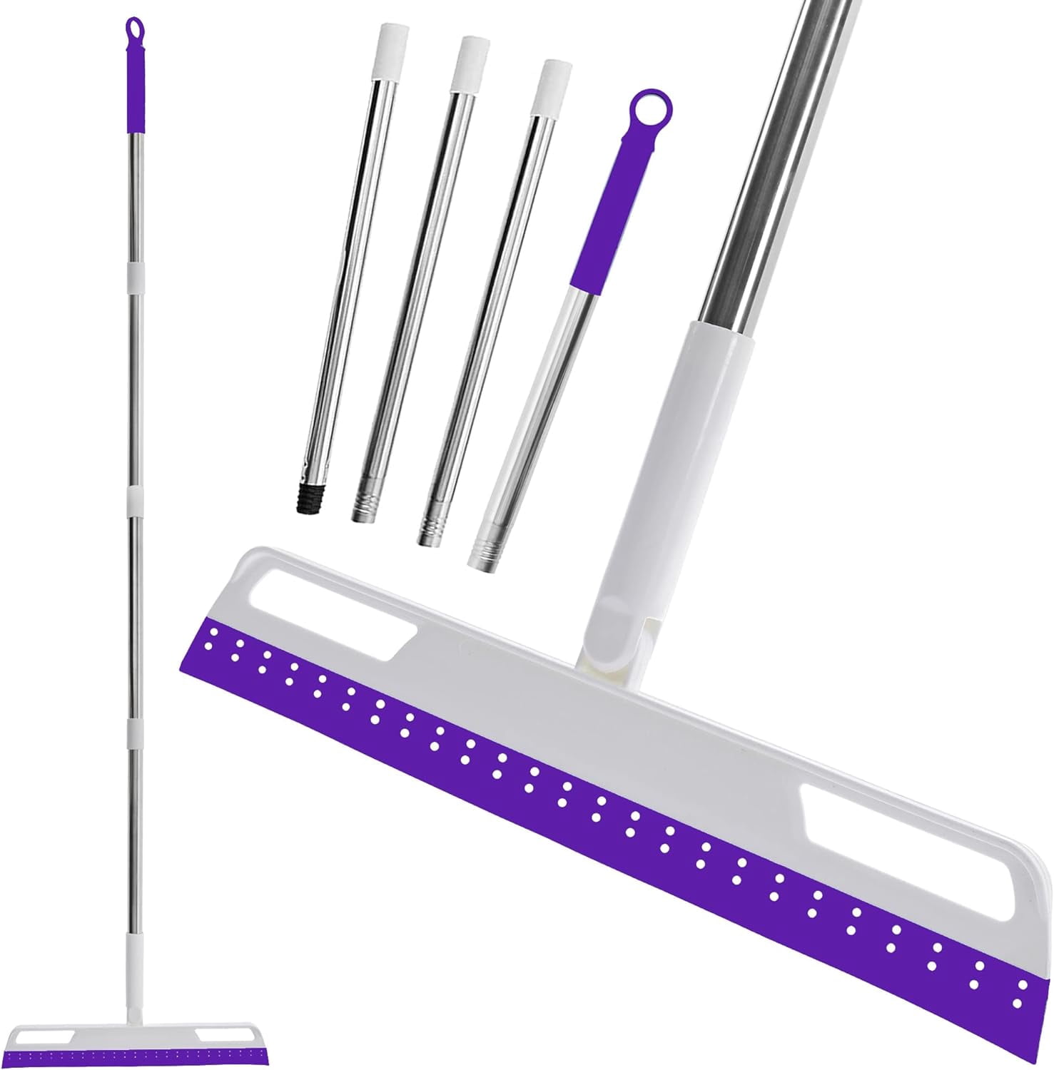 Magic Broom Multifunction Silicone Floor Squeegee, Air Broom for Floor ...