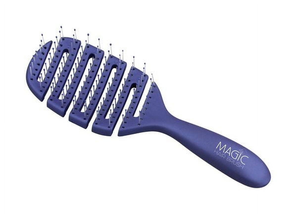 Magic Brush 431125 Magic Hair Brush, Blue - Walmart.com