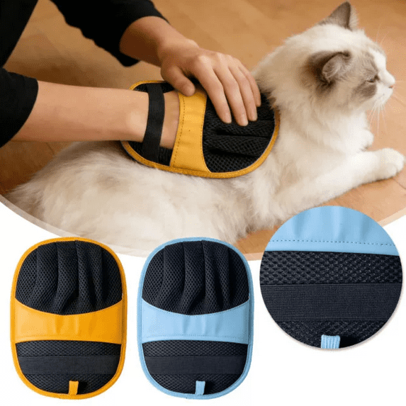 Magic Brush Glove Pet Hair - Electrostatic Grooming Removal Gloves for ...