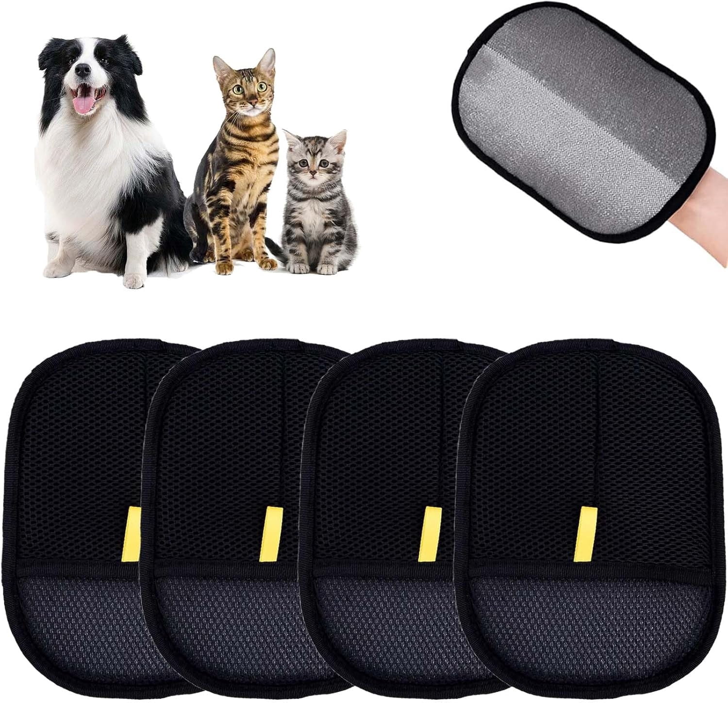 Magic Brush Pet Hair, The Magic Brush Pet Hair Remover, Reusable Pets ...