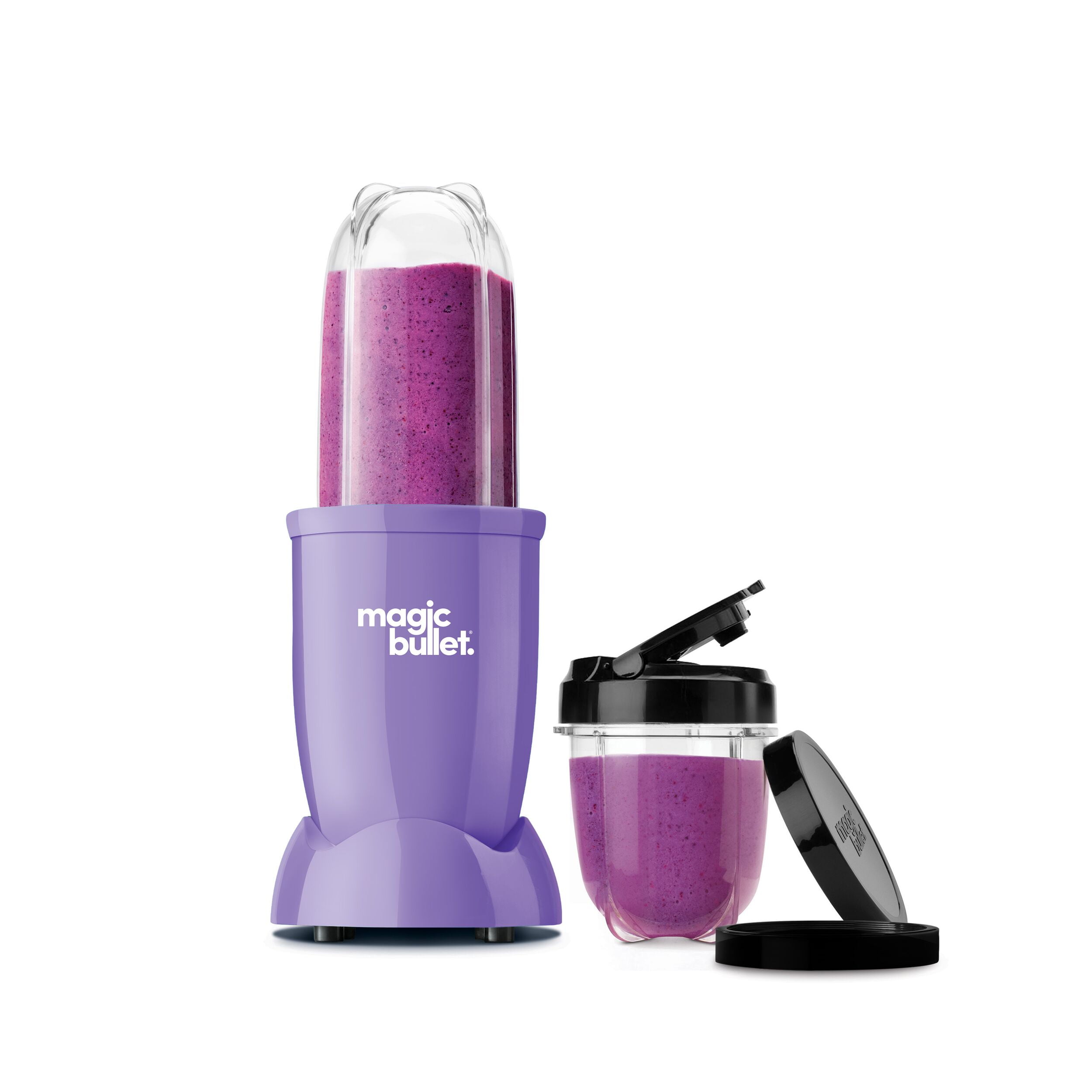 Magic Bullet Essential Blender with To-Go Lid - Purple Ice - Walmart.com