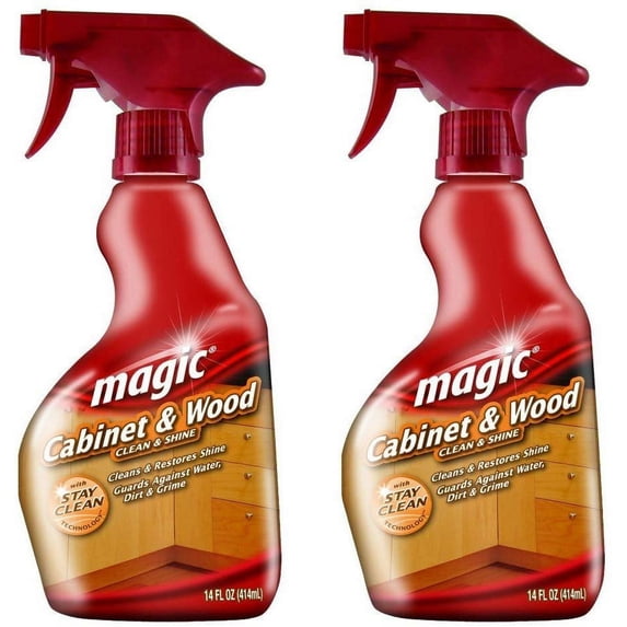 Magic Cabinet and Wood Cleaner, 14 Ounce 2 Pack - Walmart.com