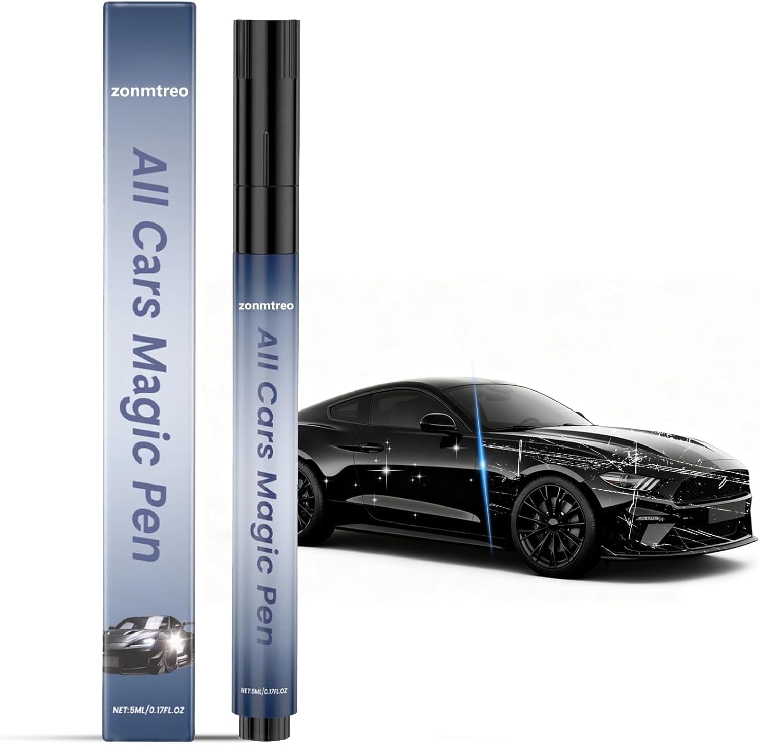 Magic Car Scratch Removal Pen, Professional Repair Solution For All ...