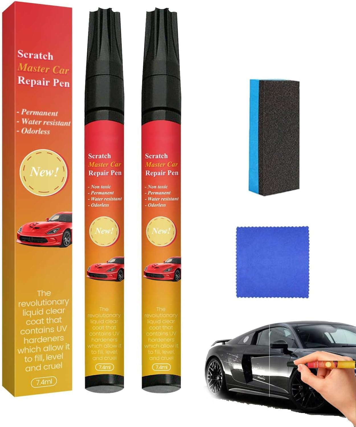 Magic Car Scratch Remover Pen, 2025 New All Cars Magic Pen for Car ...