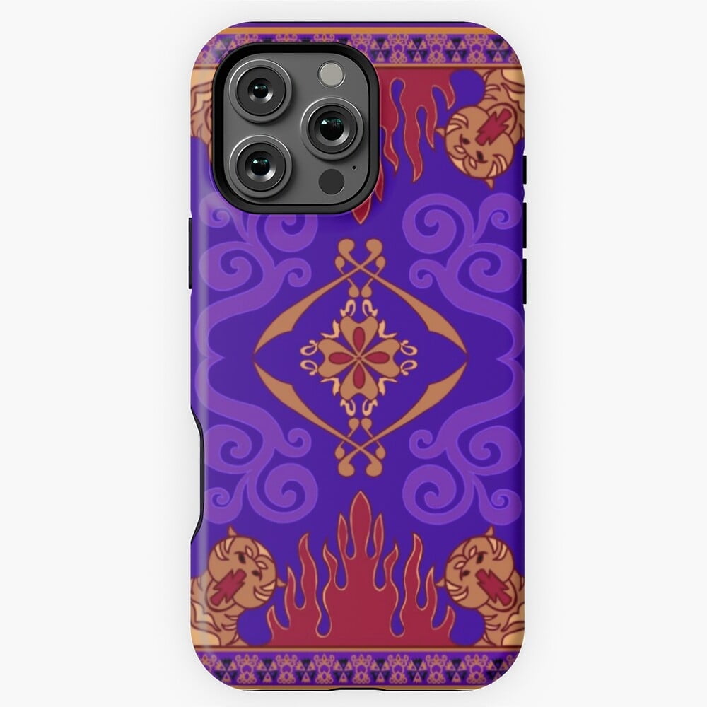 Magic Carpet Fantasy Adventure Rug Pattern Movie G380 Compatible Phone Case for iPhone 17, 16 ...