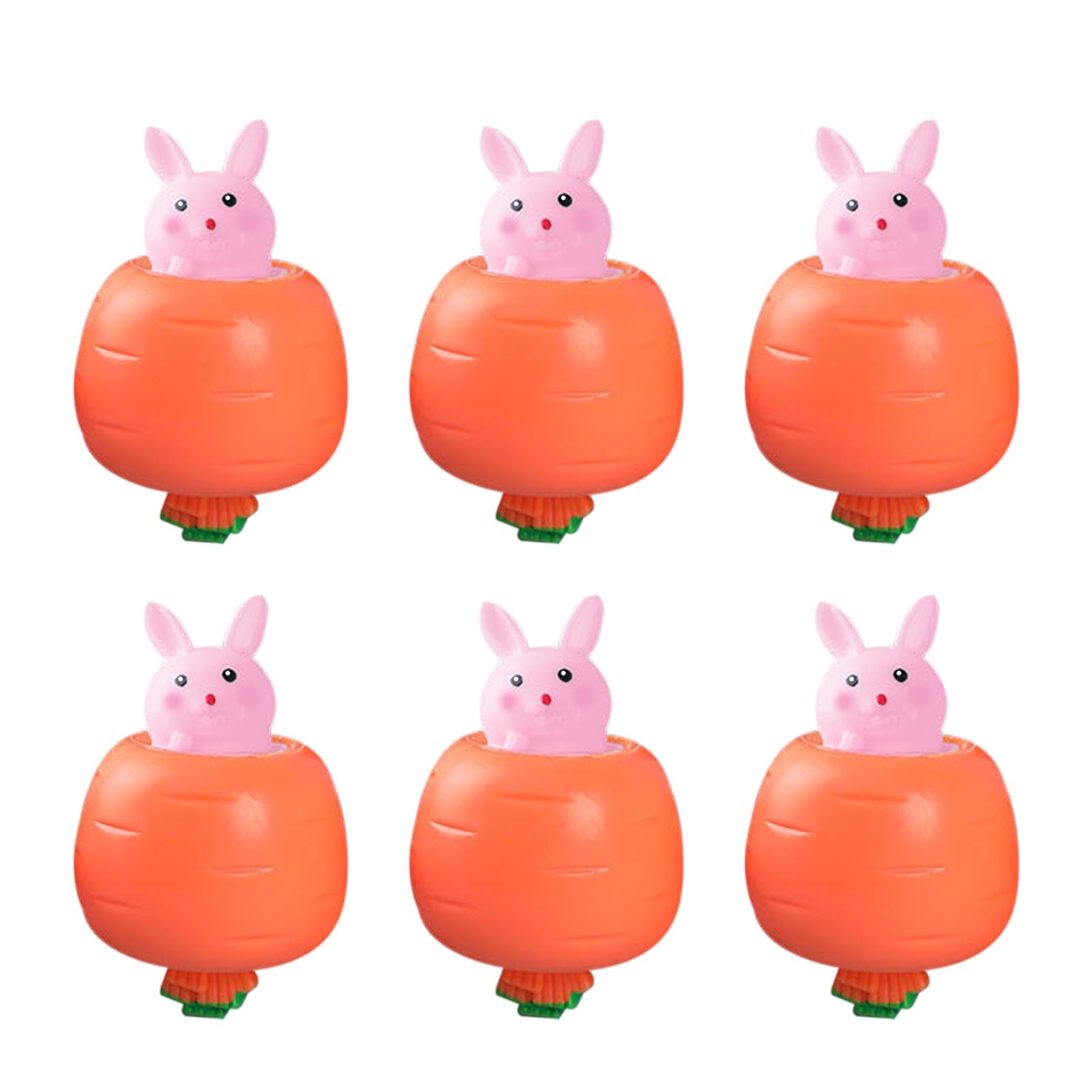 Magic Carrot Rabbit Stress Relief Toy Surprise Rabbit Carrot Cup for ...