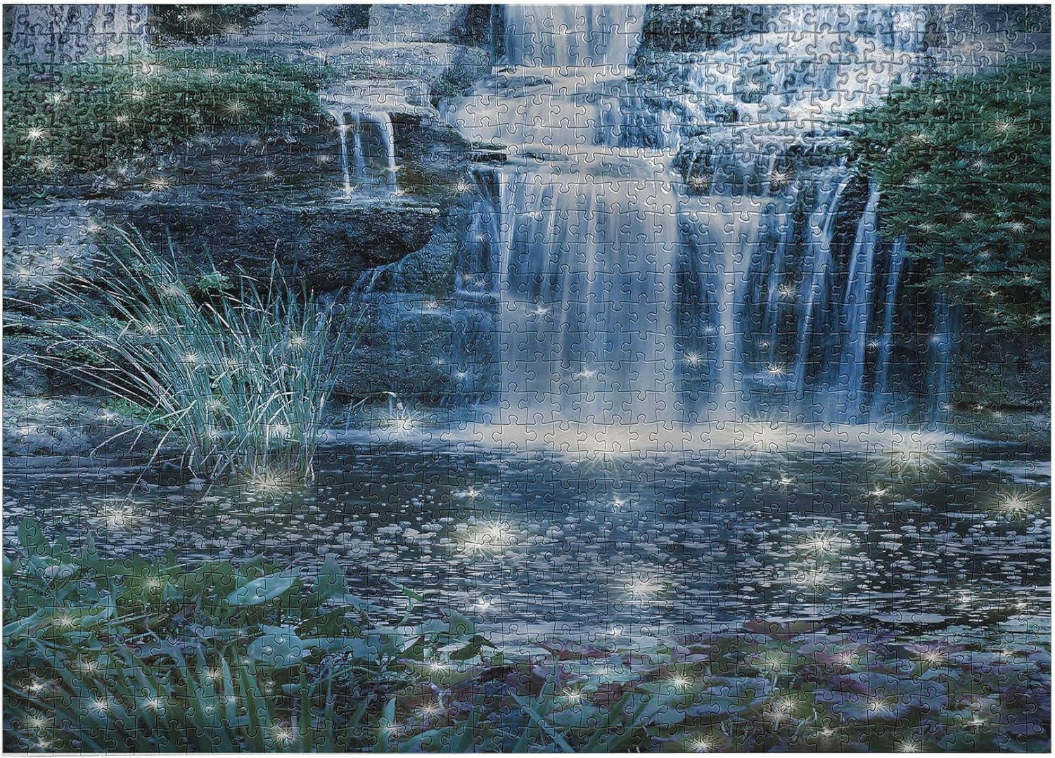 Magic and Cascade at The Night on The Water Fresh Landscape Jigsaw ...