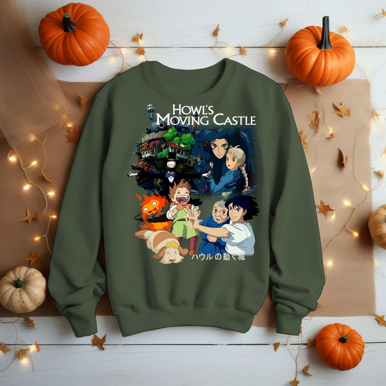 Magic Castle Graphic Shirt, Enchanted Character Shirt, Fire Spirit ...