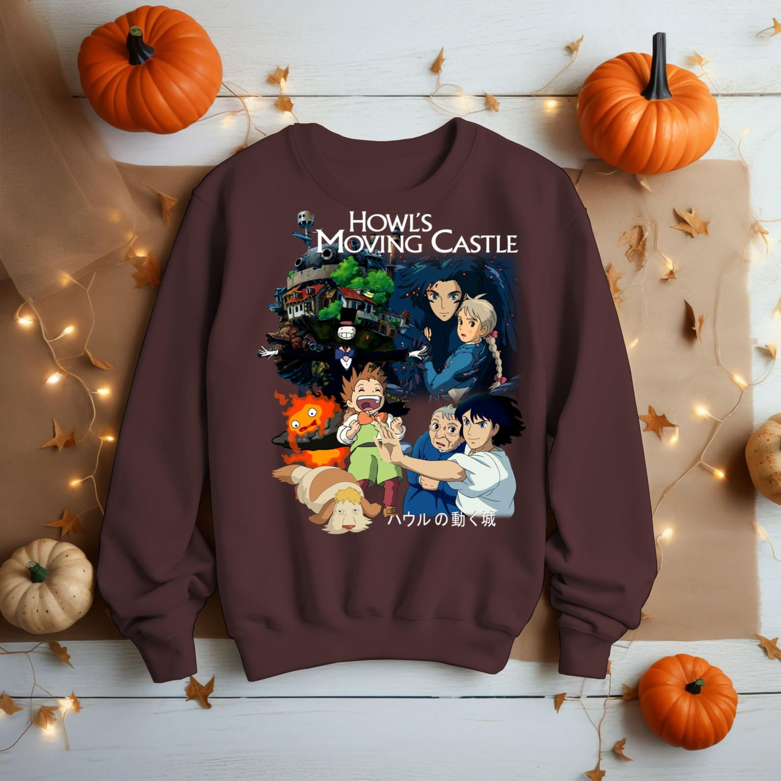 Magic Castle Graphic Shirt, Enchanted Character Shirt, Fire Spirit ...