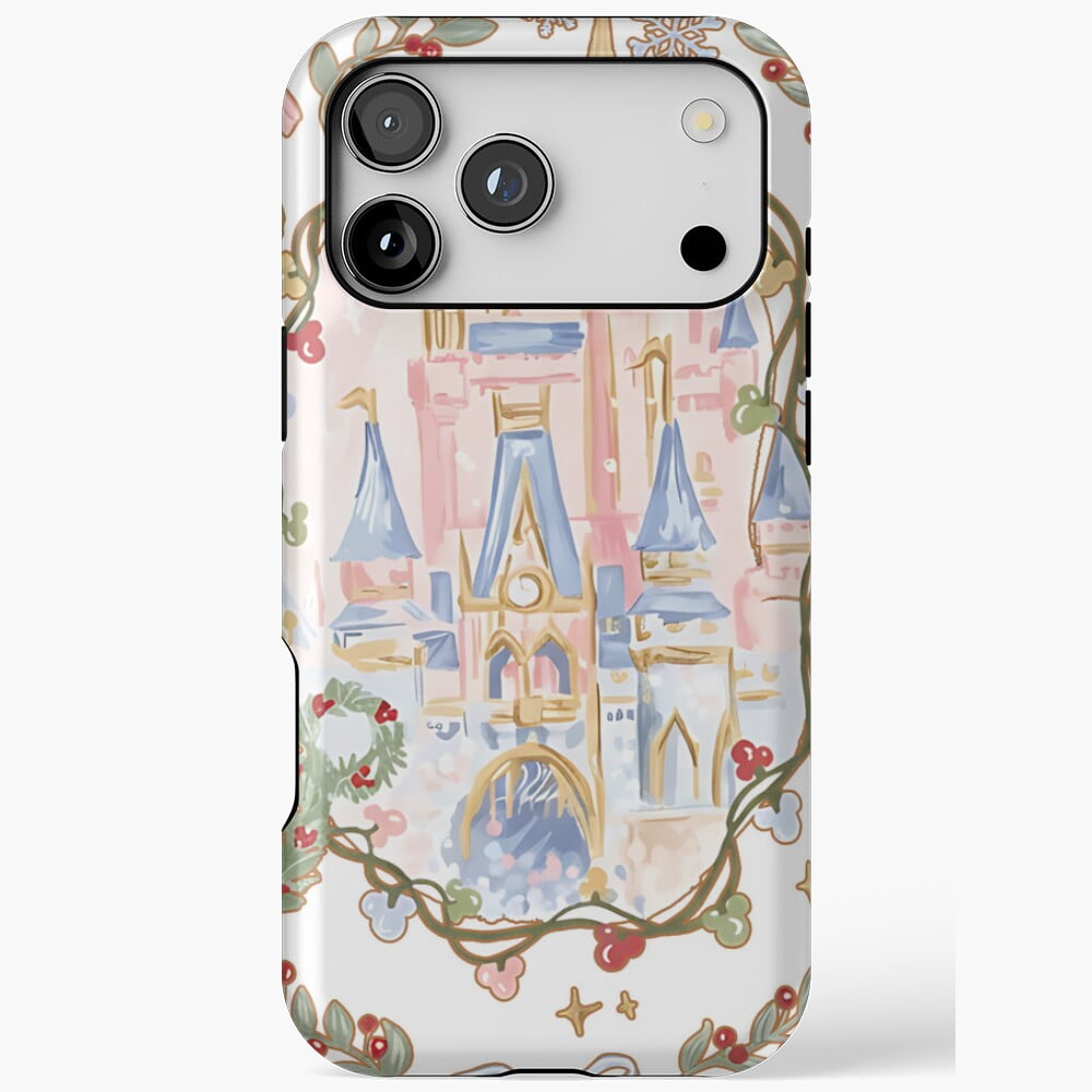 Magic Castle Holiday Winter Case for iPhone 11 12 13 14 15 16 17 Pro ...