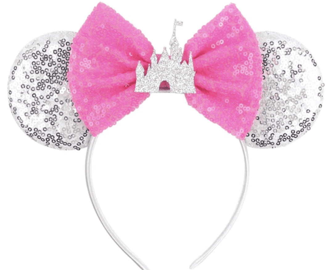 Magic Castle Inspired Minnie Ears, Pink Minnie Ear , Mickey Ears Hair ...
