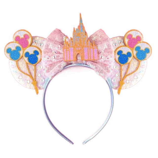 Magic Castle Inspired Minnie Ears, Pink Minnie Ear , Mickey Ears Hair ...