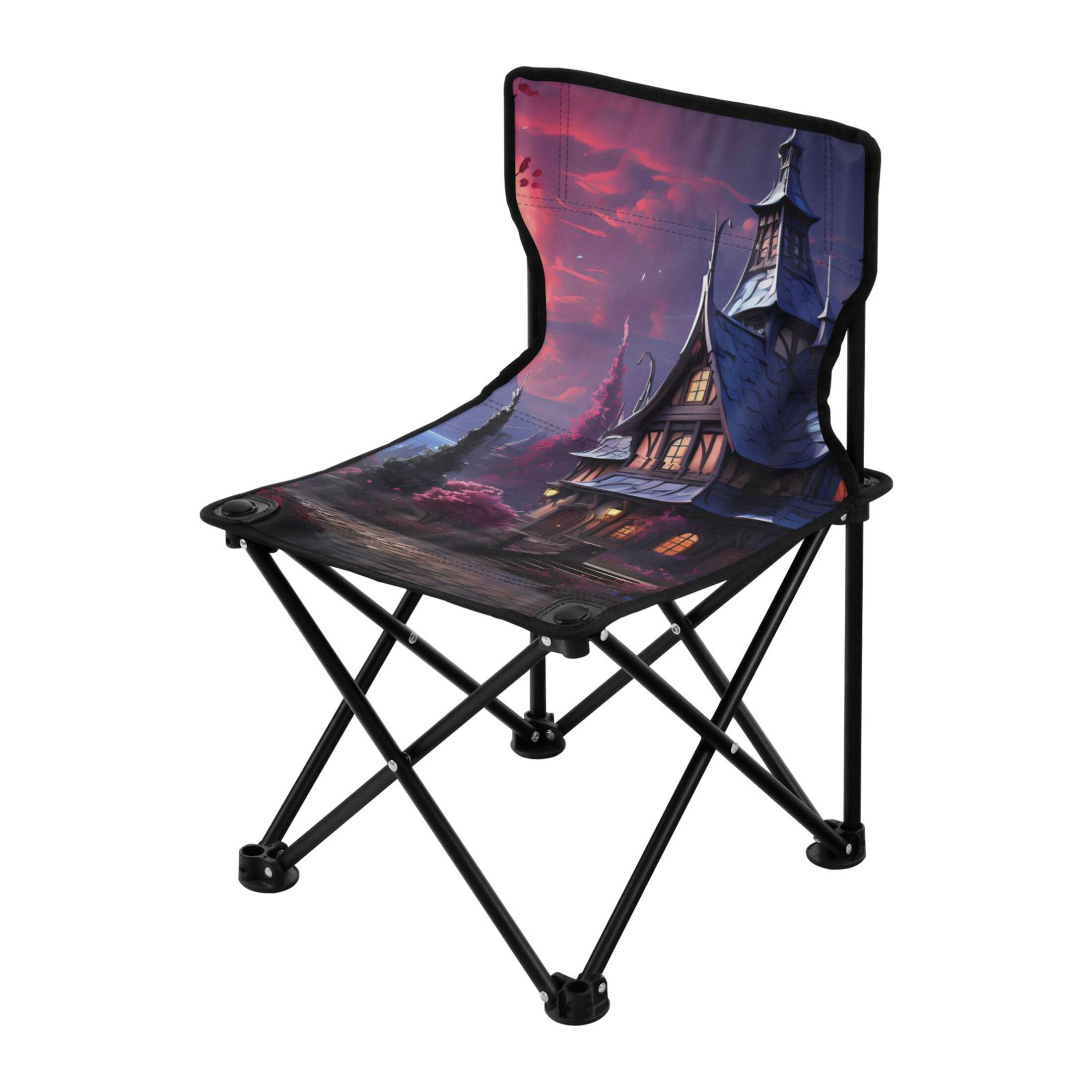 Magic Castle Portable Camping Chair Small for Kids Outdoor Folding ...
