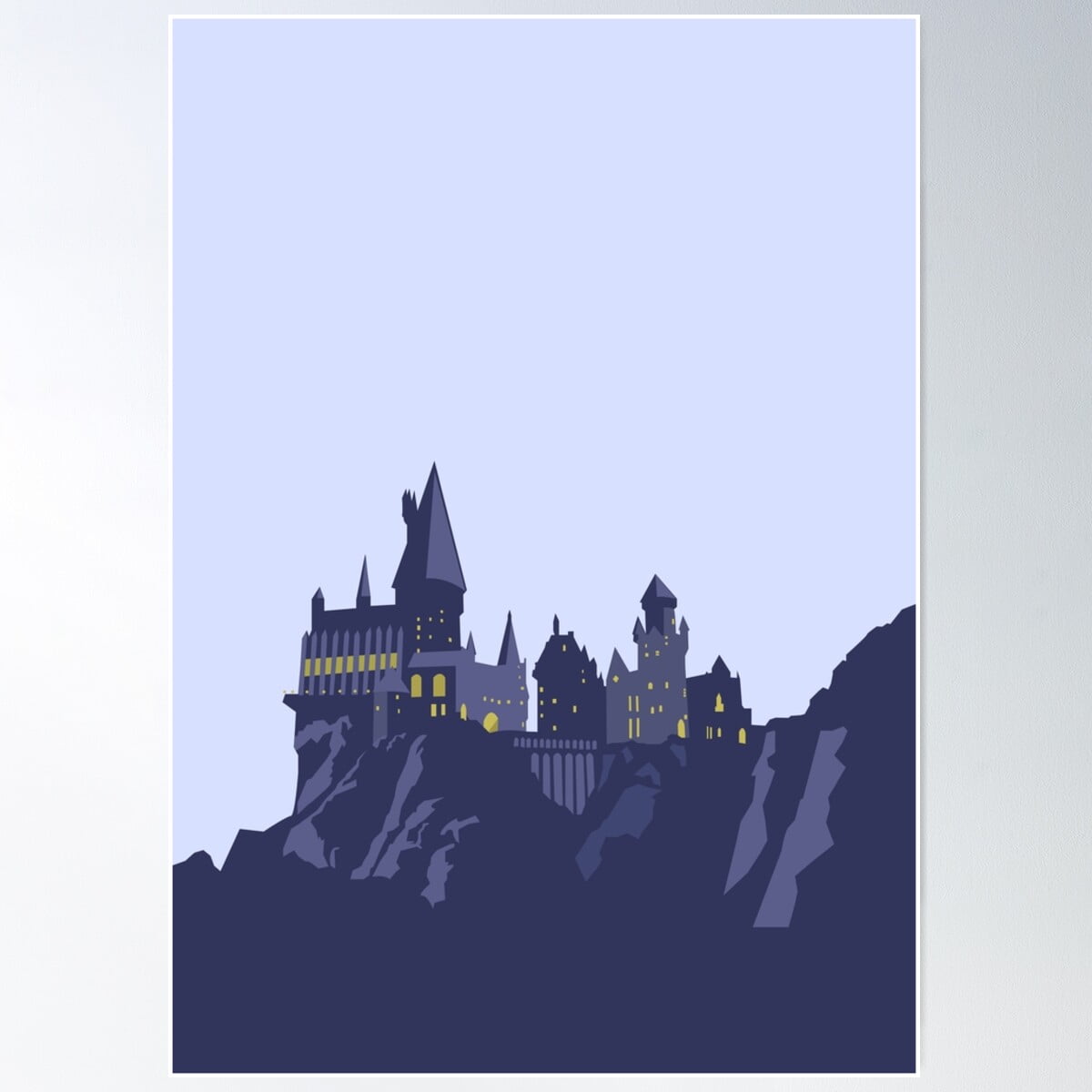 Magic Castle - School Of Witchcraft And Wizardry Poster Wall Art ...